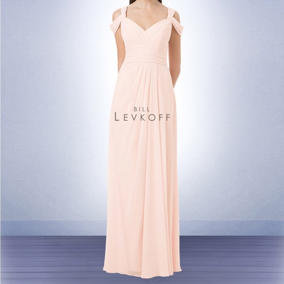 Bill Levkoff | Dresses | Slate Bill Levkoff Gown | Poshmark